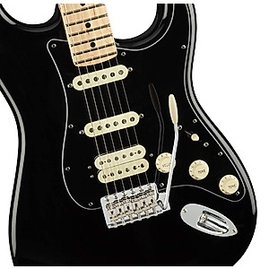 Fender American Performer Stratocaster HSS - Black with Maple Fingerboard