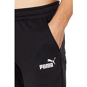 PUMA Mens Essentials Fleece (Available In Big And Tall Sizes) Sweatpants, Cotton Black, XX-Large US