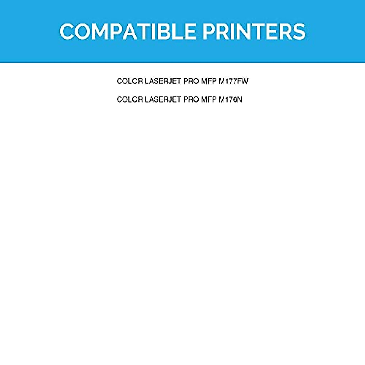 LD Products Remanufactured Toner Cartridge Replacement for HP 130A CF350A (Black) for use in Laserjet Pro MFP M176n, Pro MFP M177fw