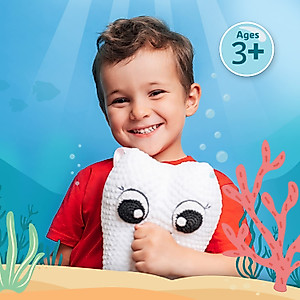 AquaSonic Kids Brush Head Replacement 2-Pack for Aquarium Adventures Sonic Electric Toothbrush for Ages 3 and Up