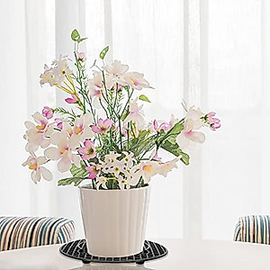 6 Pcs Big Potted Plant Stands - 12 Inch Patio & Deck Floor Protector,Plant Level Pot Elevator for Indoor Outdoor Garden Flower