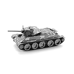 Metal Earth T-34 Tank 3D Metal Model Kit Fascinations