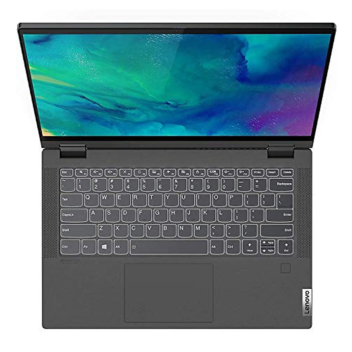 Lenovo IdeaPad Flex 5 2-in-1 Laptop, 14" Full HD IPS Touch Screen, AMD Ryzen 7 4700U, Webcam, Backlit Keyboard, Fingerprint Reader, USB-C, HDMI, Windows 10 Home, 16GB RAM, 512GB PCIe SSD