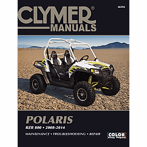 Clymer Polaris RZR 800 2008-2014: Maintenance, Troubleshooting, Repair (Clymer SxS)