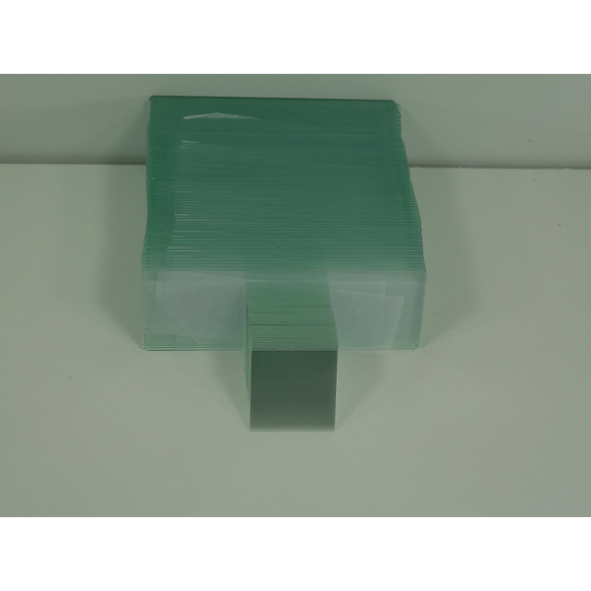 CB 7101S1 72-Pieces Blank Microscope Slides & 100-Pieces Square Cover Glass