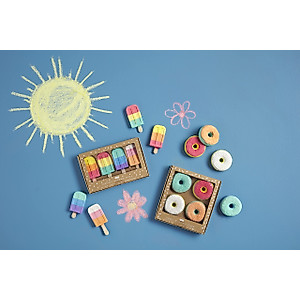 Mud Pie Children's Chalk Set, Popsicle
