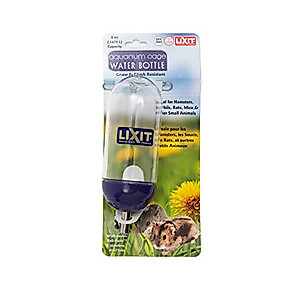 Lixit Bell Style Aquarium Cage Water Bottle (5 Ounce, Clear)