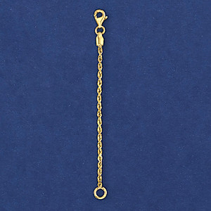 Ross-Simons 1.8mm 14kt Yellow Gold Rope-Chain Necklace Extender