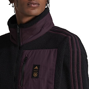 adidas Men's Soccer Germany Lifestyler Fleece Jacket (as1, alpha, m, regular, regular, Medium)