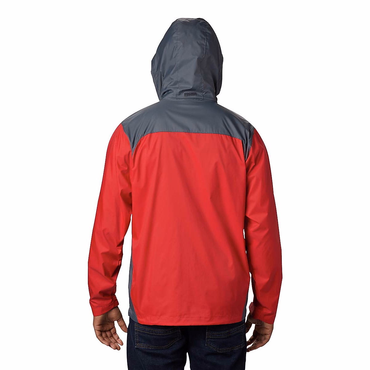 Columbia Men's Glennaker Lake Rain Jacket, Mountain Red/Graphite, Medium