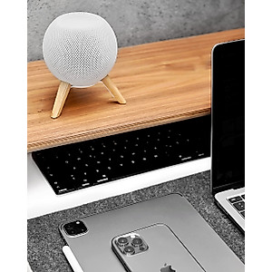 balolo Real Wood Tripod for HomePod Mini (White Oak)