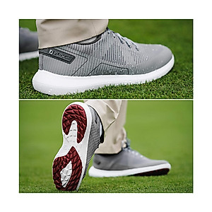 FootJoy Men's FJ Flex XP Previous Season Style Golf Shoes, Grey, 7 XW US