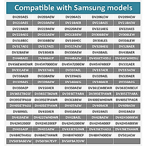 Dryer Heating Element for Samsung DV419AEW/XAA-0000, Samsung DV42H5200EF/A3-0000, Samsung DV50F9A6EVW/A2-0000, Samsung DV405ETPAWR/AA-0000 Dryers