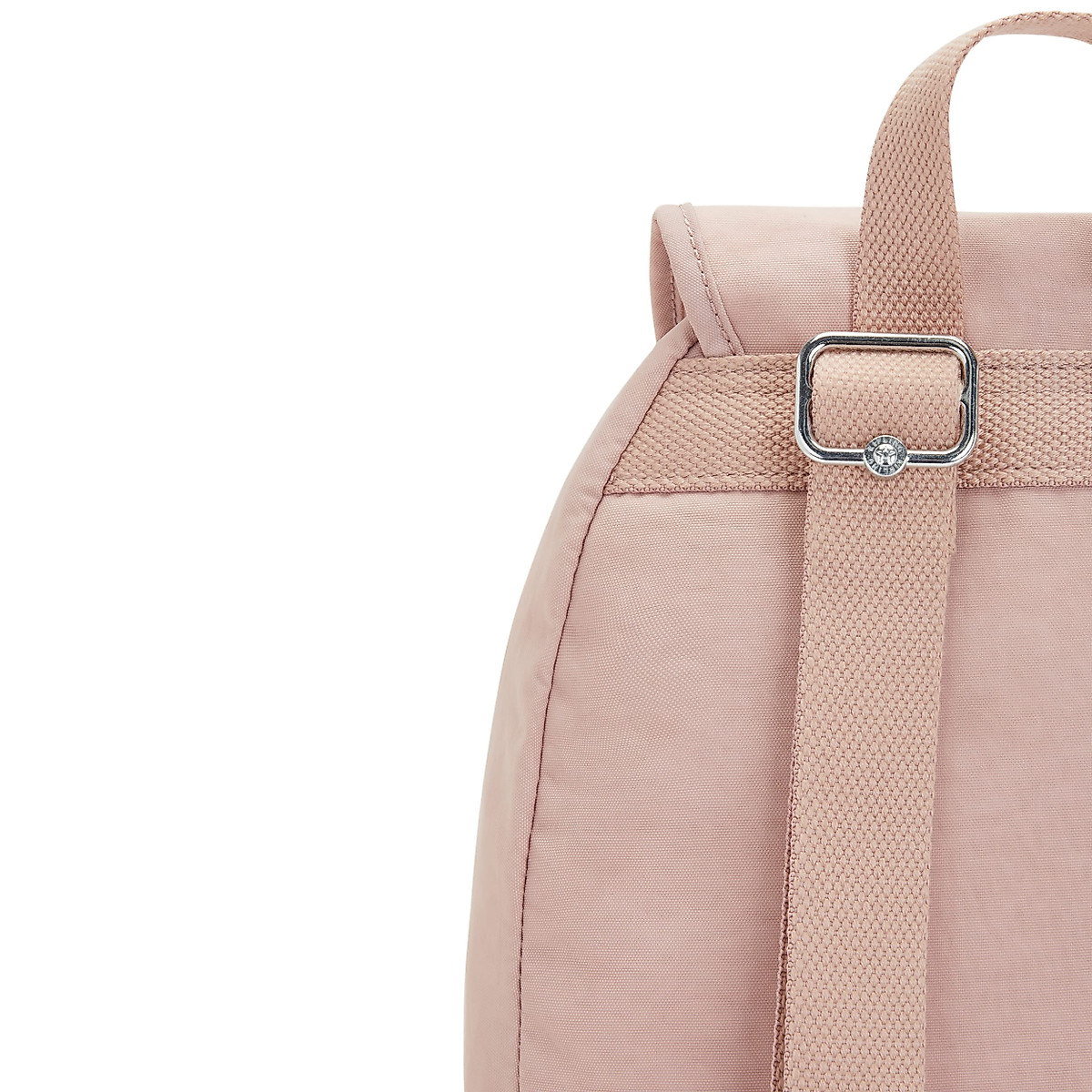 Kipling Women's Queenie, Adjustable Backpack Straps, Monkey Keychain, Key Clasp, Top Carry Handle, Brilliant Pink, 10" L x 13.25" H x 6.25" D