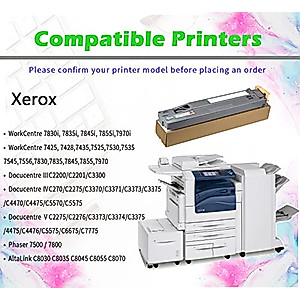 WorkPlus 008R13061 Compatible Waste Toner Container for WorkCentre 7830, 7835, 7845, 7855, 7970, 7425, 7428, 7435, 7525, 7530, 7535, 7545, 7556,Phaser 7500/7800 Waste Toner Container