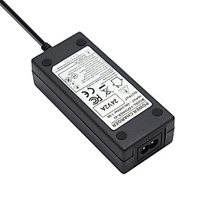 Eseegoo 24V 2A Battery Charger Adapter for 24V Battery with Male 3 Pin XLR Connector Plug
