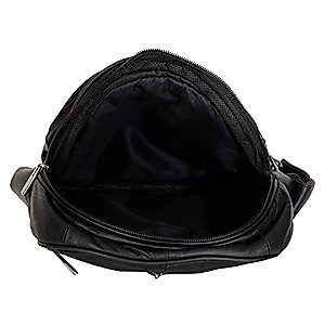 Liberty Leather Carry on Sheep Nappa Leather 10" Mini Backpack Purse I Multi Pocket Casual School Bookbag Daypacks for Women I Lightweight College Office Travel Bag Purse (Small Size)