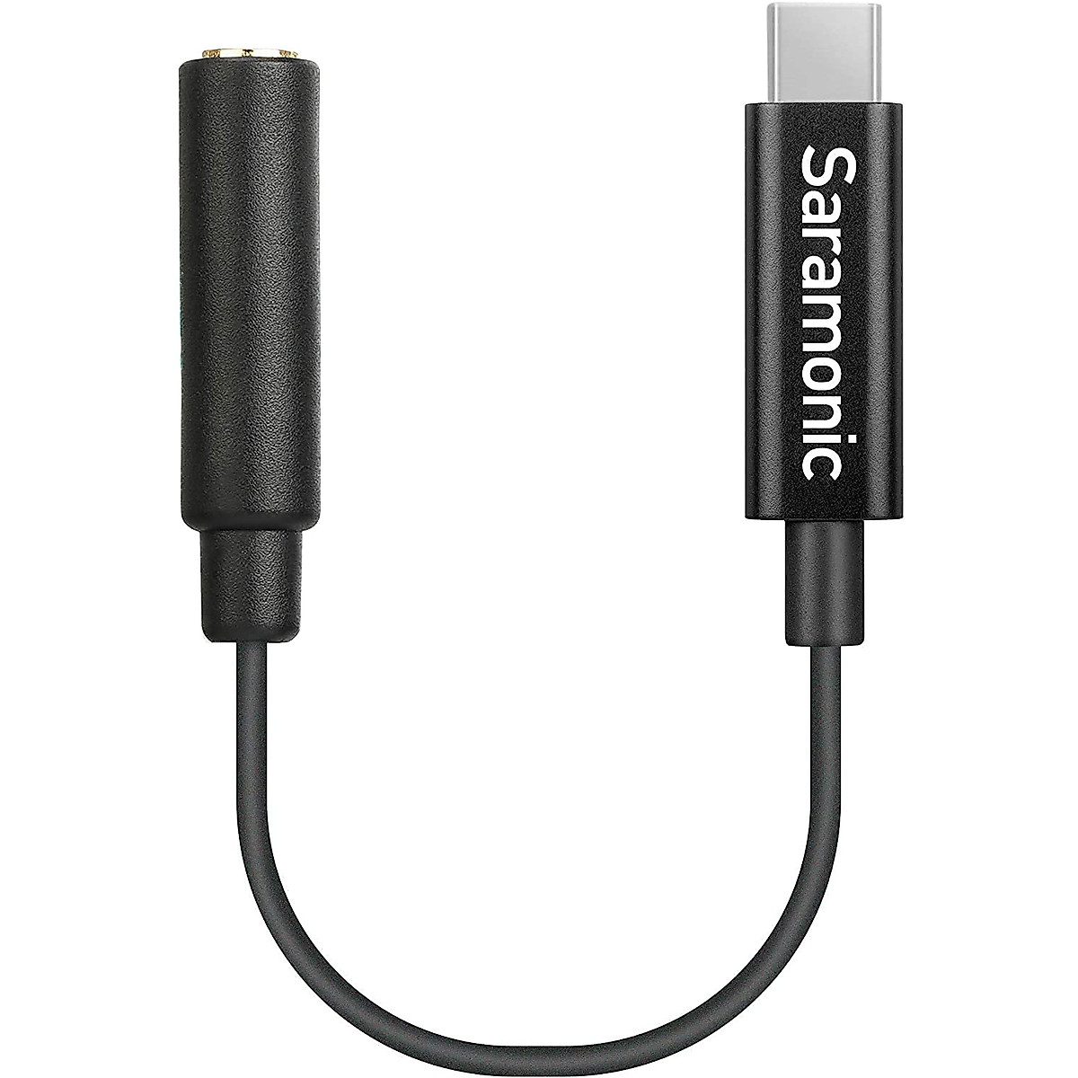 Saramonic Gold-Plated 3.5mm Female Microphone & Audio Adapter Cable for DJI Osmo Action (SR-C2007)