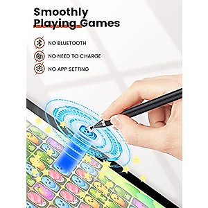 【High Sensitivity & Fine Point】Stylus Pen for iPad【Drawing & Writing Friendly】【Universal Capacitive】for iPhone/iPad/Android and Other Touch Screens
