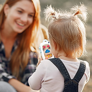 Baby Selfie Toy Phone with Easy-Press Buttons & Light-up Mirror - Baby Phone for 9+ Month Old - Play Phone Baby Musical Toys to Encourage Tummy Time, for Babies