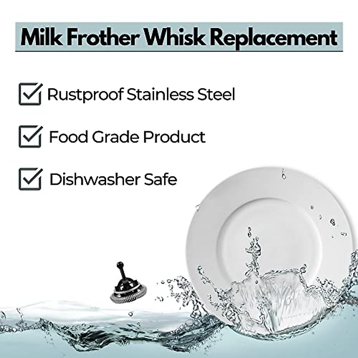 Replacement Whisk For Nespresso Aeroccino 3 Milk Frother