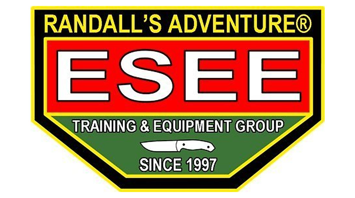 ESEE PR4 Fixed Blade Survival Knife, Black Oxide Finish, Leather Sheath ...