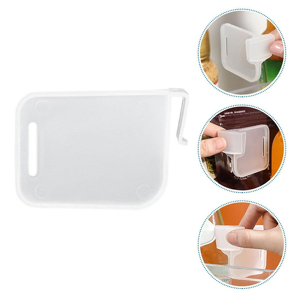 PRETYZOOM 12pcs Refrigerator Side Door Partition Daily Use Refrigerator Divider Drawer Food Partition Plate Household Refrigerator Divider Freezer Separator Freezer Supply Fridge Separator