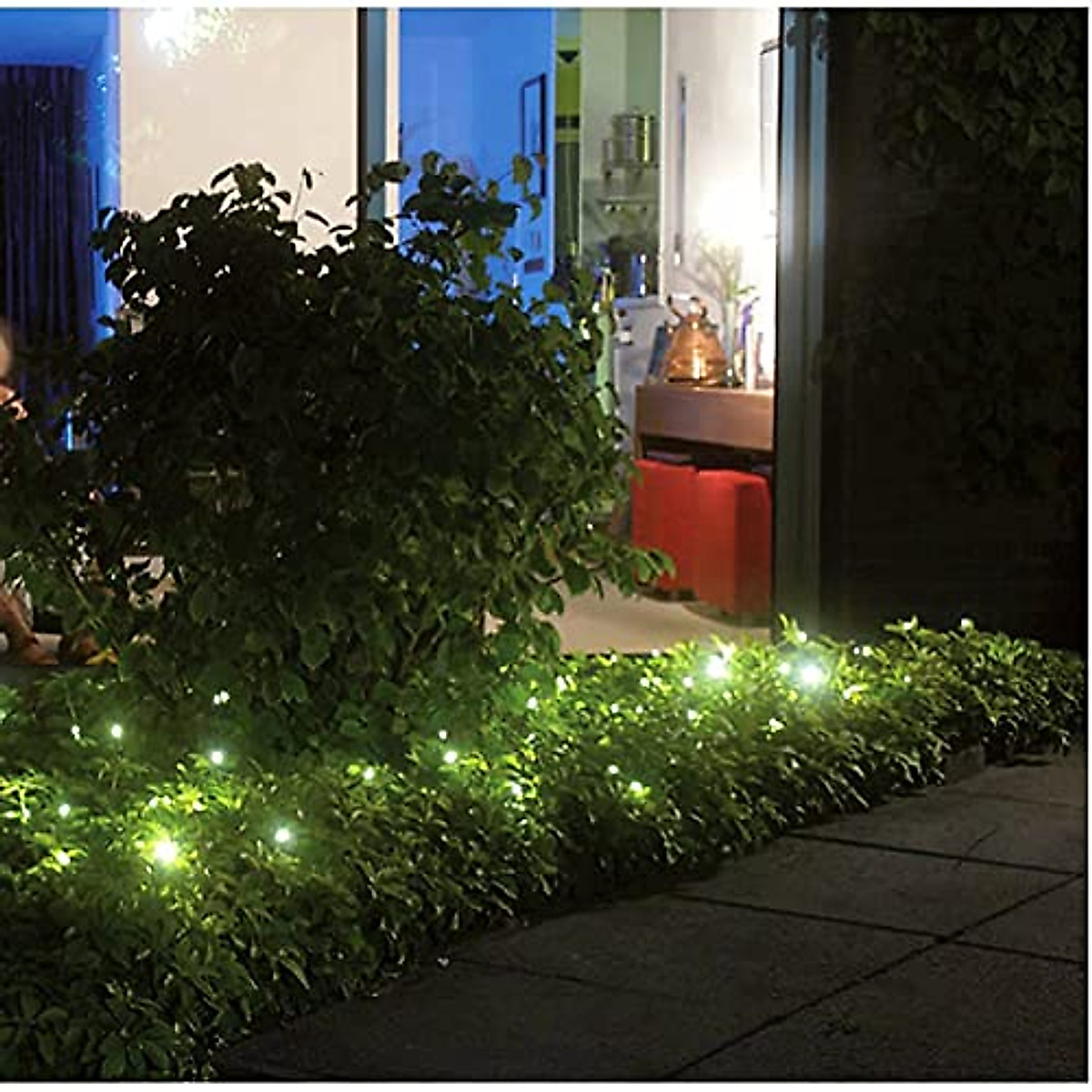 MEIMEI LIGHTING 5mm Christmas Lights Battery Operated 16ft 50 LED String Lights with Remote Timer 8 Modes for Indoor Outdoor Party Garden Wreath Christmas Decor (White) (‎‎MM-LED-RBL-5MM-5M-50L-W)