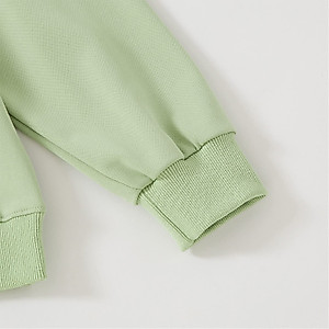 KEEVICI Cute Frog Sweatshirt for Teen Girls Kawaii Hoodie Oversized Aesthetic Animal Print Sweaters Baggy Crewneck Pullover (Light Green,L,Large)