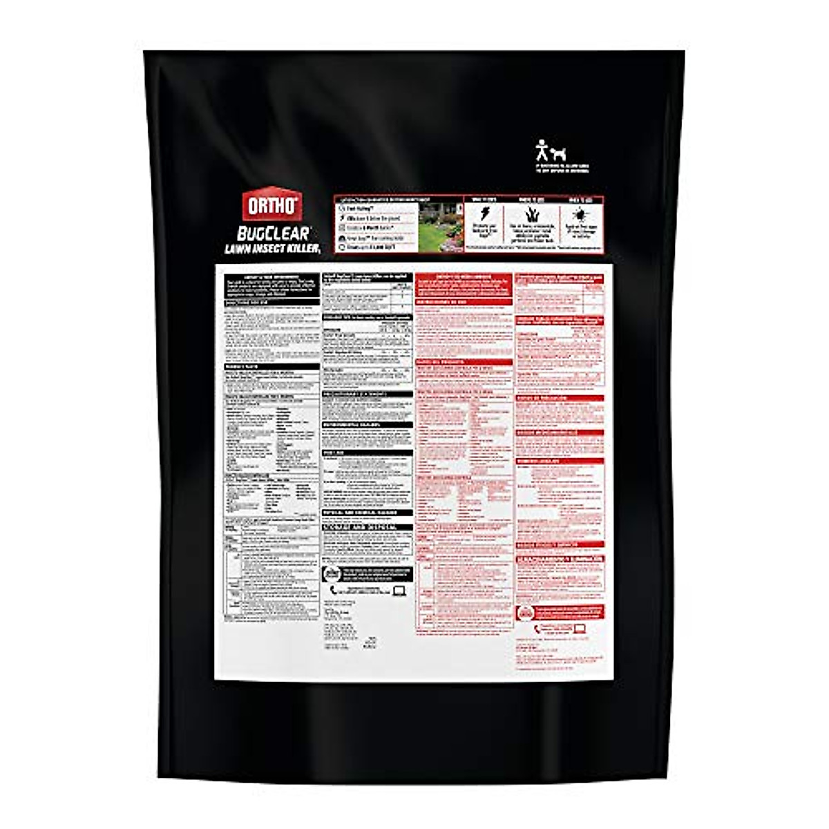 Ortho BugClear Lawn Insect Killer1: Treats up to 33,000 sq. ft., Protect Your Yard & Garden Against Ants, Spiders, Ticks, Armyworms, Fleas & Grubs, 20 lbs.