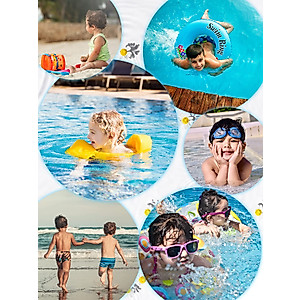 Century Star Baby Reusable Swim Diaper Pool Swimming Diapers for Toddler Boys Girls Washable Swimming Pants B Orange & Pink 12-18 Months