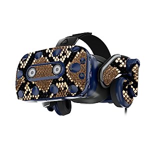MightySkins Skin Compatible with HTC Vive Pro VR Headset - Rattler | Protective, Durable, and Unique Vinyl Decal wrap Cover | Easy to Apply, Remove, and Change Styles | Made in The USA