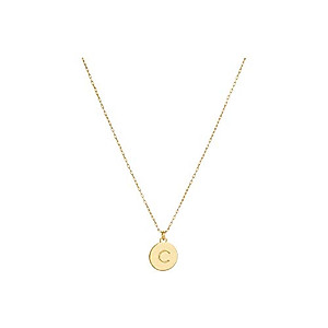 Kate Spade New York Kate Spade Mini Initial Pendant C Gold One Size
