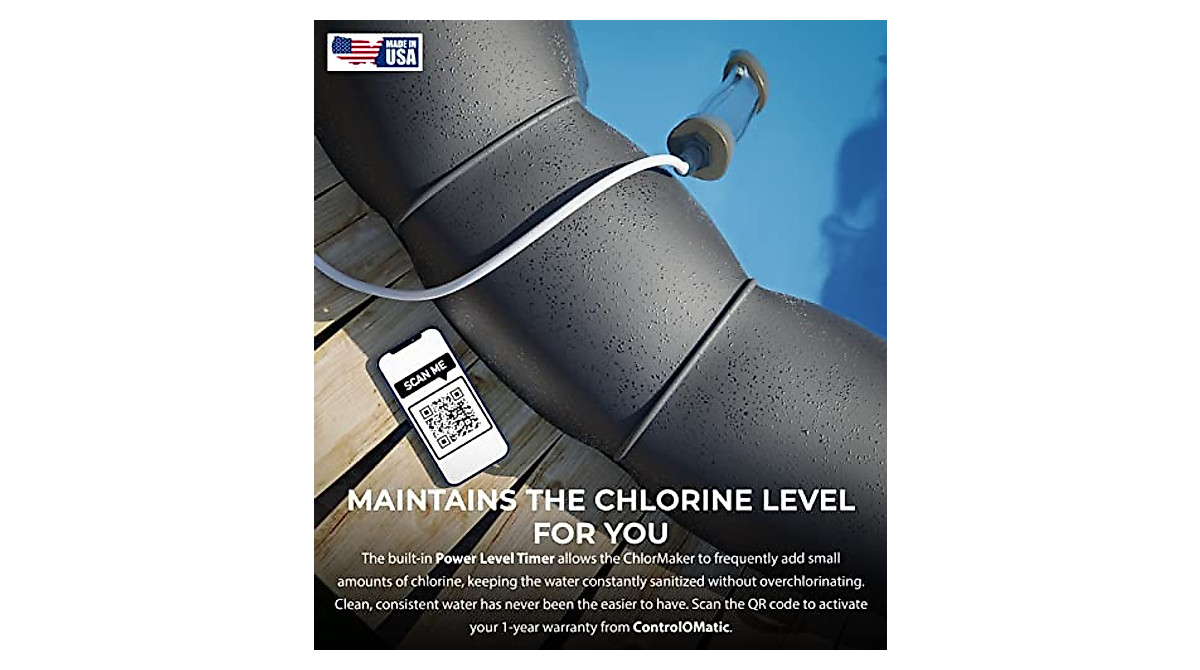 ControlOMatic ChlorMaker: Easy Saltwater Chlorine Solution