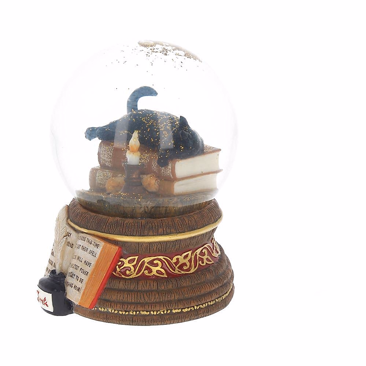 Nemesis Now Witching Hour Lisa Parker Snowglobe 11cm Brown, Resin and Glass