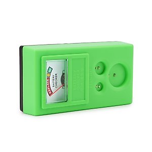 Rongon Button Cell Battery Tester Portable Button Battery Checker1.5v 3v Small Battery Tester Meter Tool for LR44 CR2032 CR2025 Button Cell