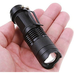 RaySoar 2 Pack Red Light Flashlight Red LDE Flashlight Red Flashlight Night Vision Flashlight for Astronomy, Night Observation and Outdoor Activities(2 PCS)