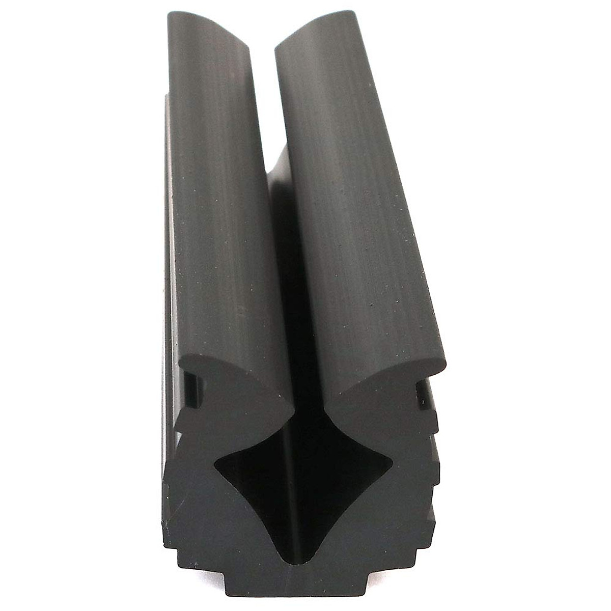 LQ Industrial Golf Shaft Clamp 2PCS Black Rubber Vise Clamps Golf Club Regripping Tool Re-Shaft Head Extractor Repair Tool