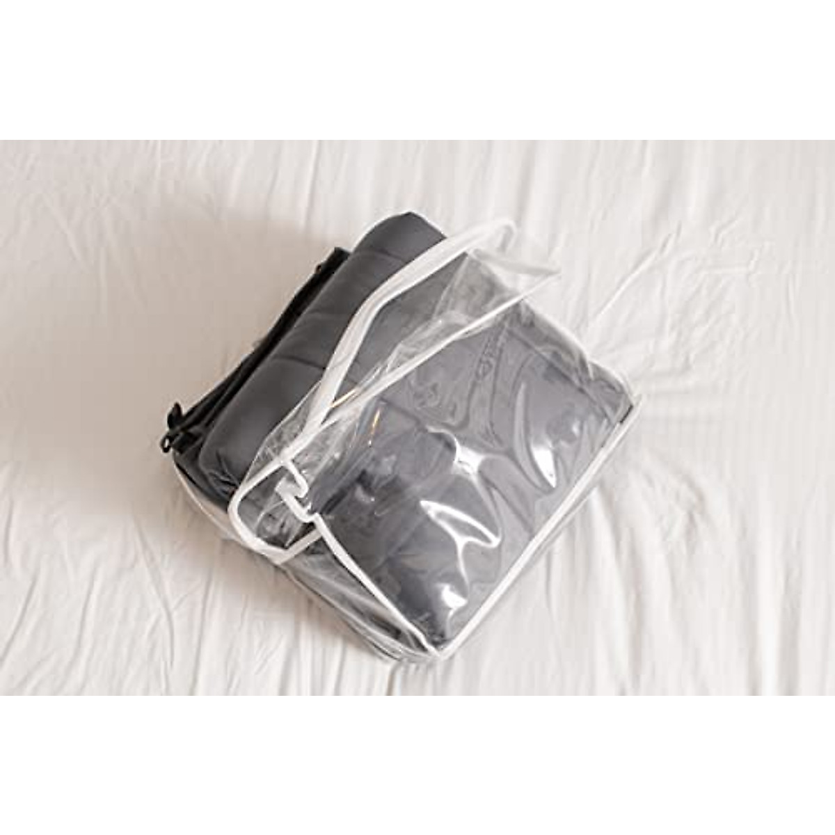 Sleepa Weighted Blanket 25 lbs - Extra Soft and Breathable Blanket Weighted with Premium Glass Beads - Relaxing Heavy Blanket for Adults (Grey)