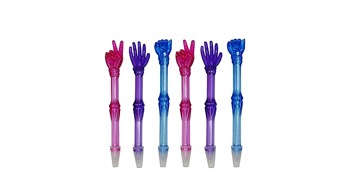 Maydahui Finger Bone Pens - 24PCS Creative Fun Writing