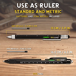Gifts for Men Dad Husband Him Valentines Day, Anniversary Birthday Gifts Idea for Him Boyfriend, 10 in 1 Multitool 2pc Pen Set, Heartfelt Presents Tool Gifts for Handyman, Cool Gadgets Stuff