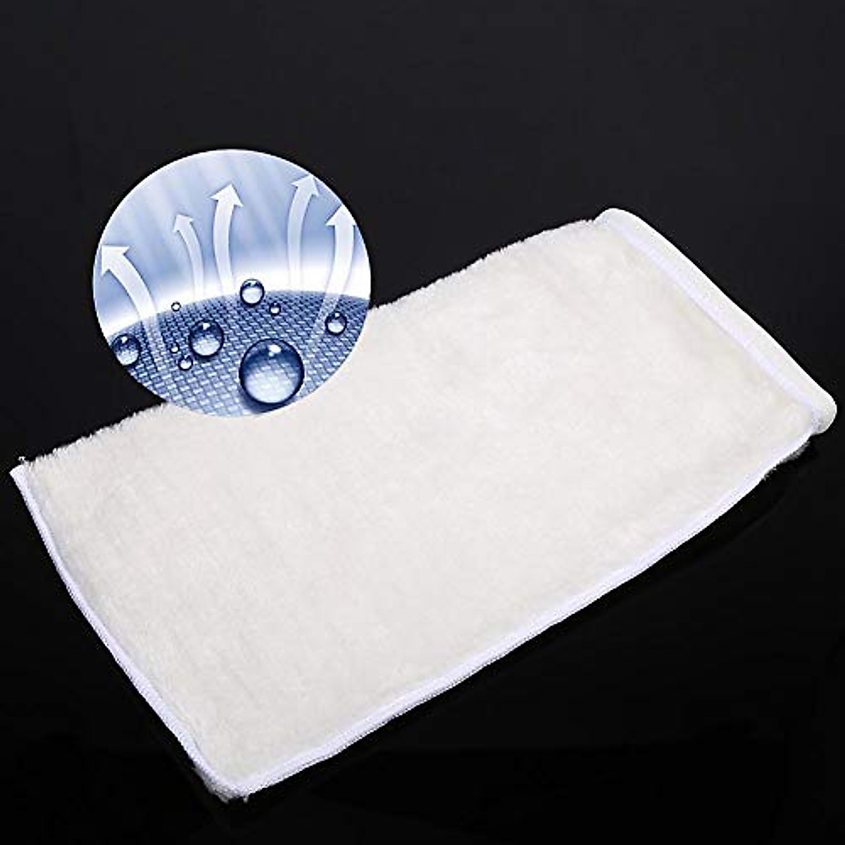 Zetiling Aquarium Filter Socks, Aquarium Filter Socks Bag, Aquarium Fish Tank Drawstring Filtration Sump Breathable Filtration Filter Cotton Bag for Aquarium Water Cleaning