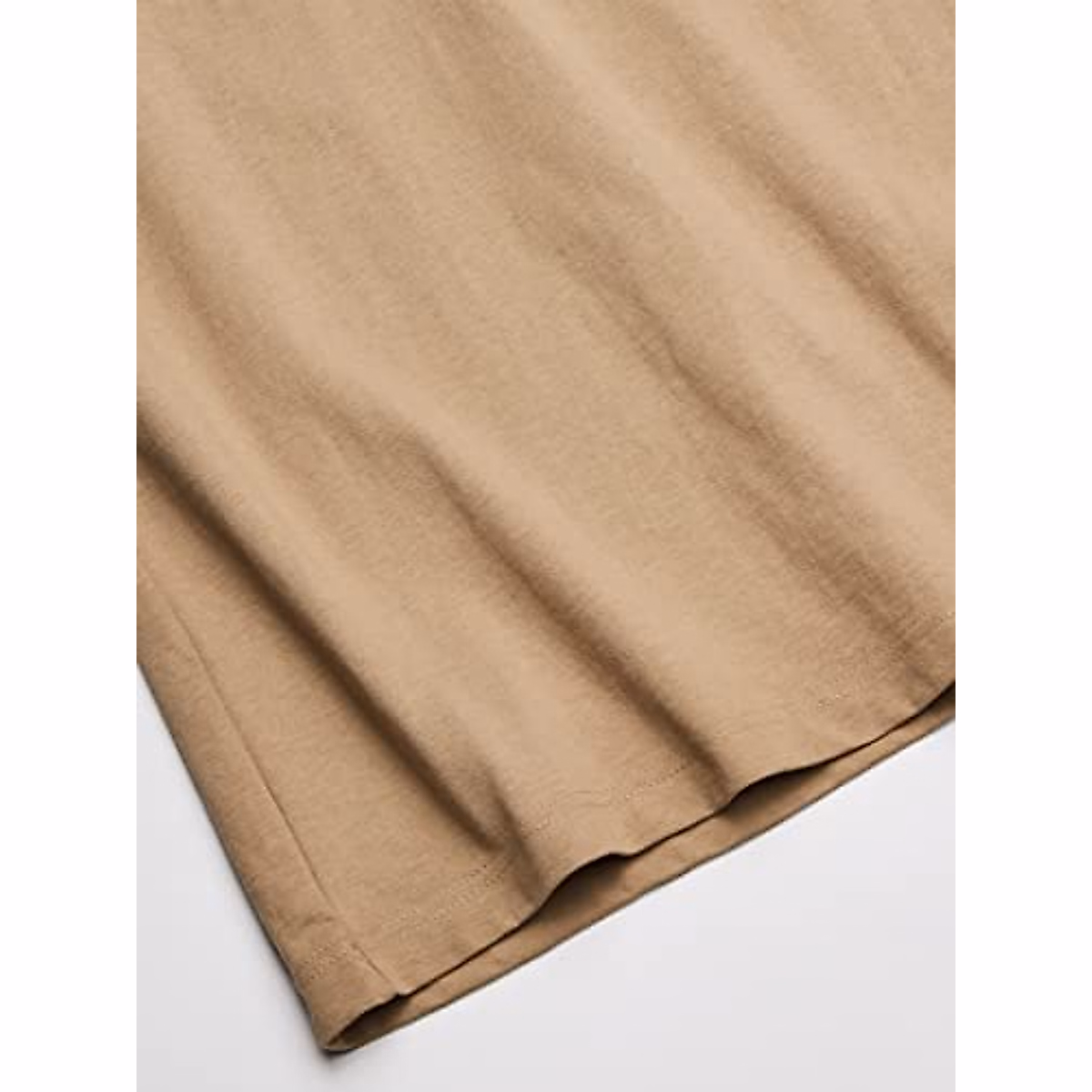 Dickies mens Heavyweight Crew Neck Short Sleeve Tee Henley Shirt, Desert Sand, Large US