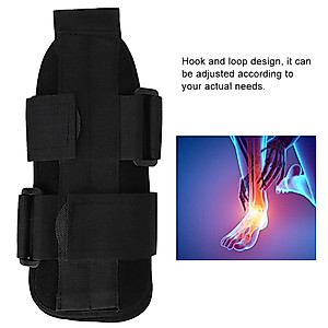 Ankle Support Brace, Adjustable Ankle Varus Valgus Corrector, Compression Ankle Fixation Wrap for Running, Basketball, Volleyball, Achilles, Tendon, Sprain, Injury Recovery(Large)