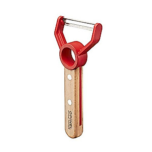 Opinel Le Petit Chef Complete 3 Piece Kitchen Set, Chef Knife with Rounded Tip, Fingers Guard, Peeler, For Children and Teaching Food Prep and Kitchen Safety, Made in France