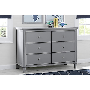 Delta Children Haven 6 Drawer Dresser, Grey