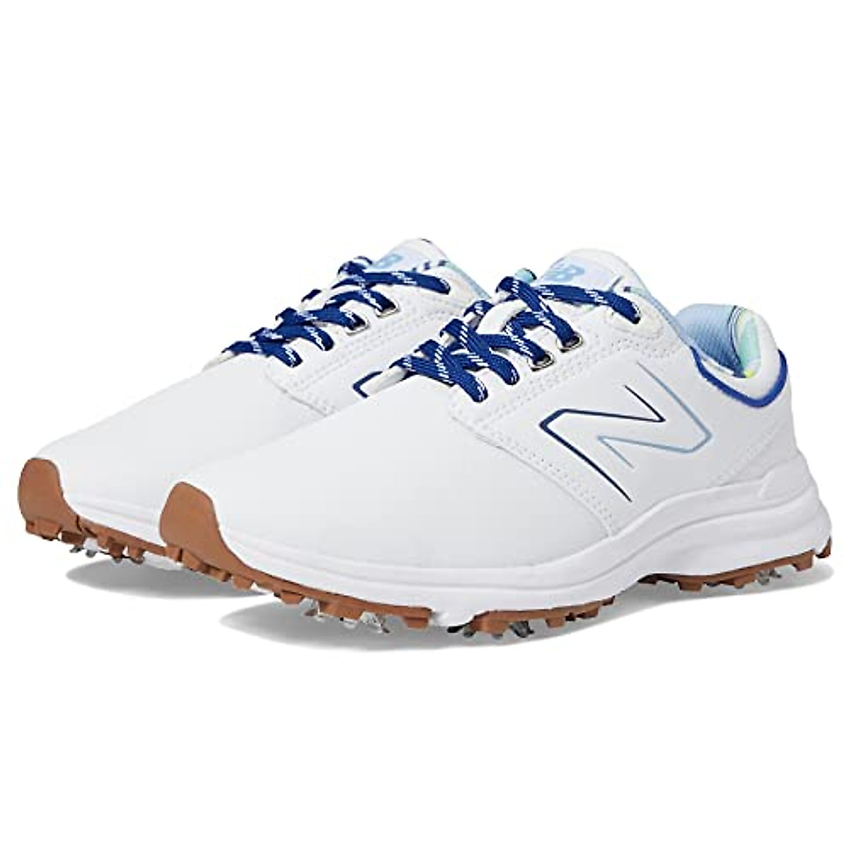 New Balance Women's Brighton Golf Shoes, White, 8 Wide