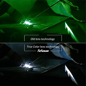 Tefuawe Auto Darkening Welding Goggles, True Color Technology, Digital LCD lens, Welding Hood with Neck Shoulder Drape, Detachable Welder Helmet for Tig Mig Stick Plasma Cut