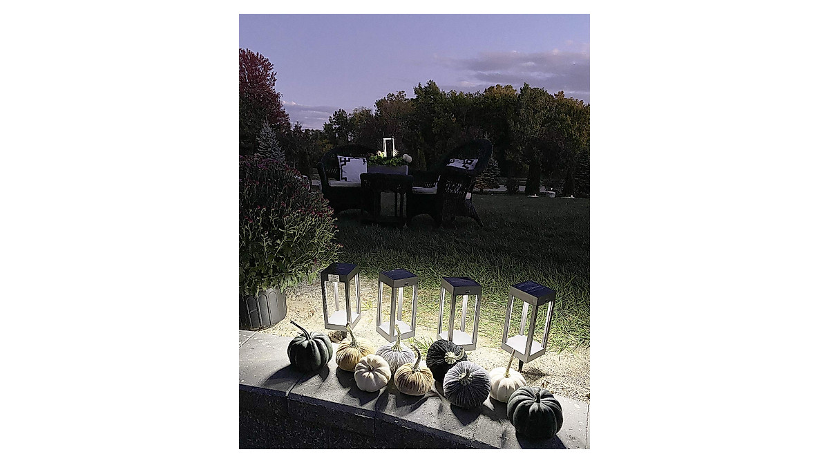 Stylish LampLust Solar LED Pathway Light - Color-Changing