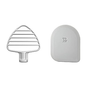 KitchenAid Pastry Tilt Head Stand Mixer Beater Attachment, White